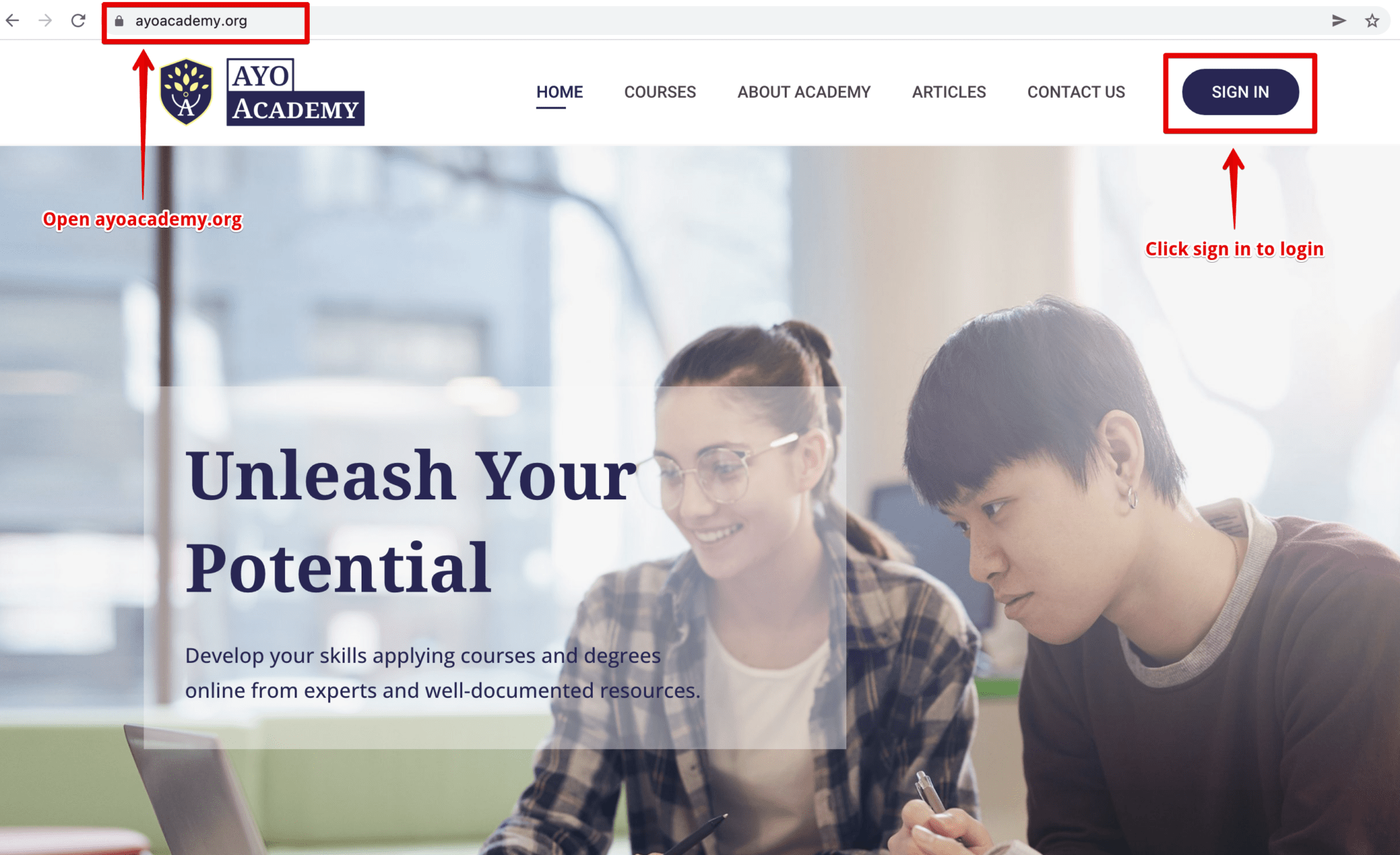 Academy Certificate - How to get certificate